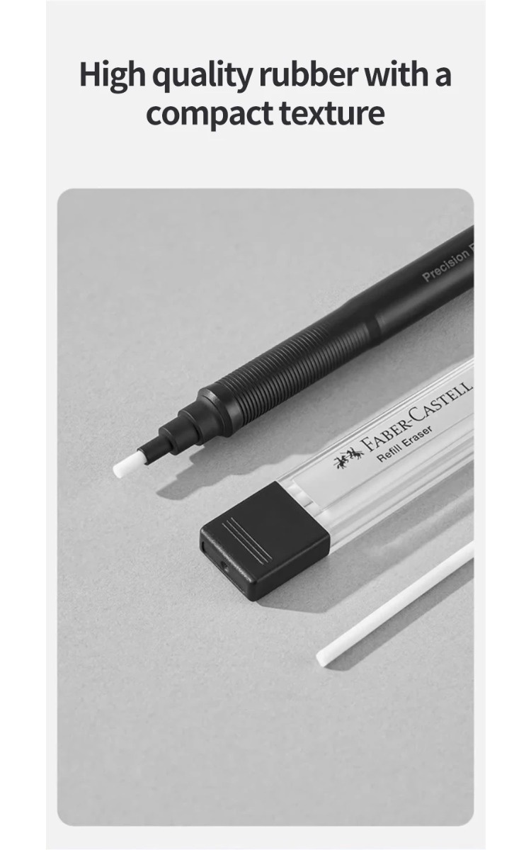 Angel Mark Faber-Castell Eraser Retractable Highlighted Rubber Pencil ...