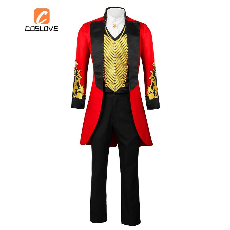 New Style The Greatest Showman P.T. Barnum Cosplay Full Set Costume ...