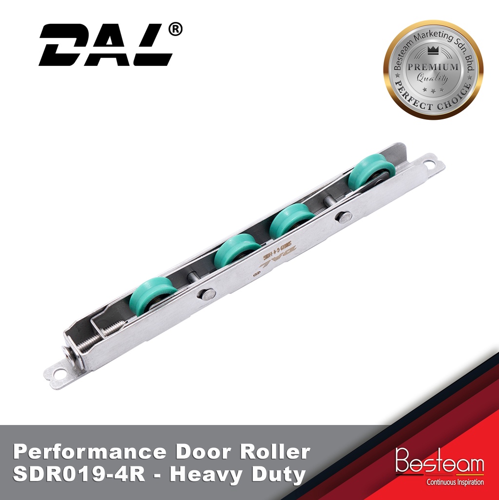 DAL SDR019-4R Performance Sliding Door Roller Heavy Duty Nylon V shape ...