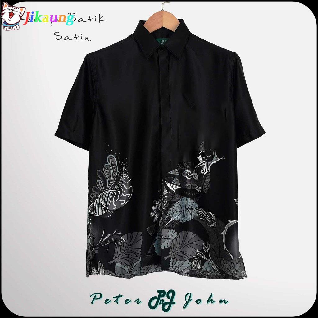Peter n John 7022 Baju Batik Kemeja Short Sleeve | Shopee Malaysia