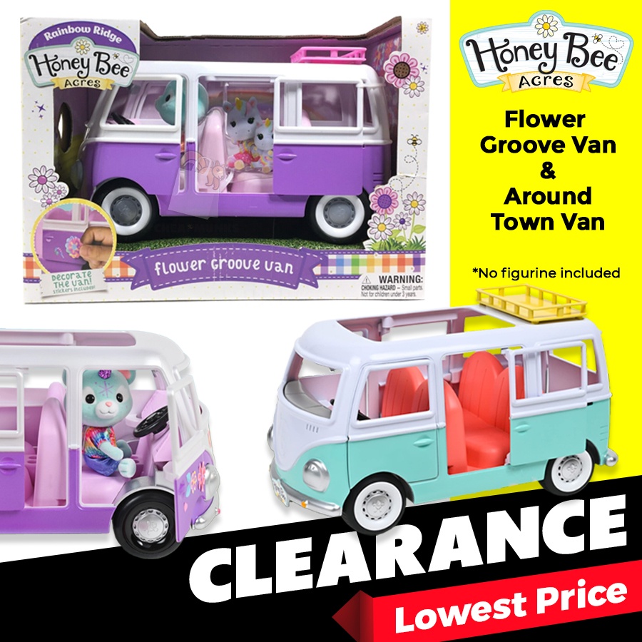 Kenderaan mainan HONEY BEE ARCES Flower Groove Original Van Around Town ...