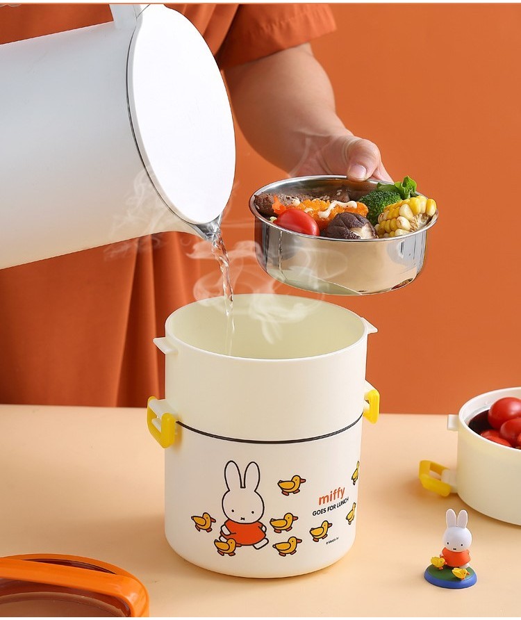 MIFFY PREMIUM Brand SUS304 Insulated Lunch Box Miffy Authentic Lunch Box | Shopee Malaysia