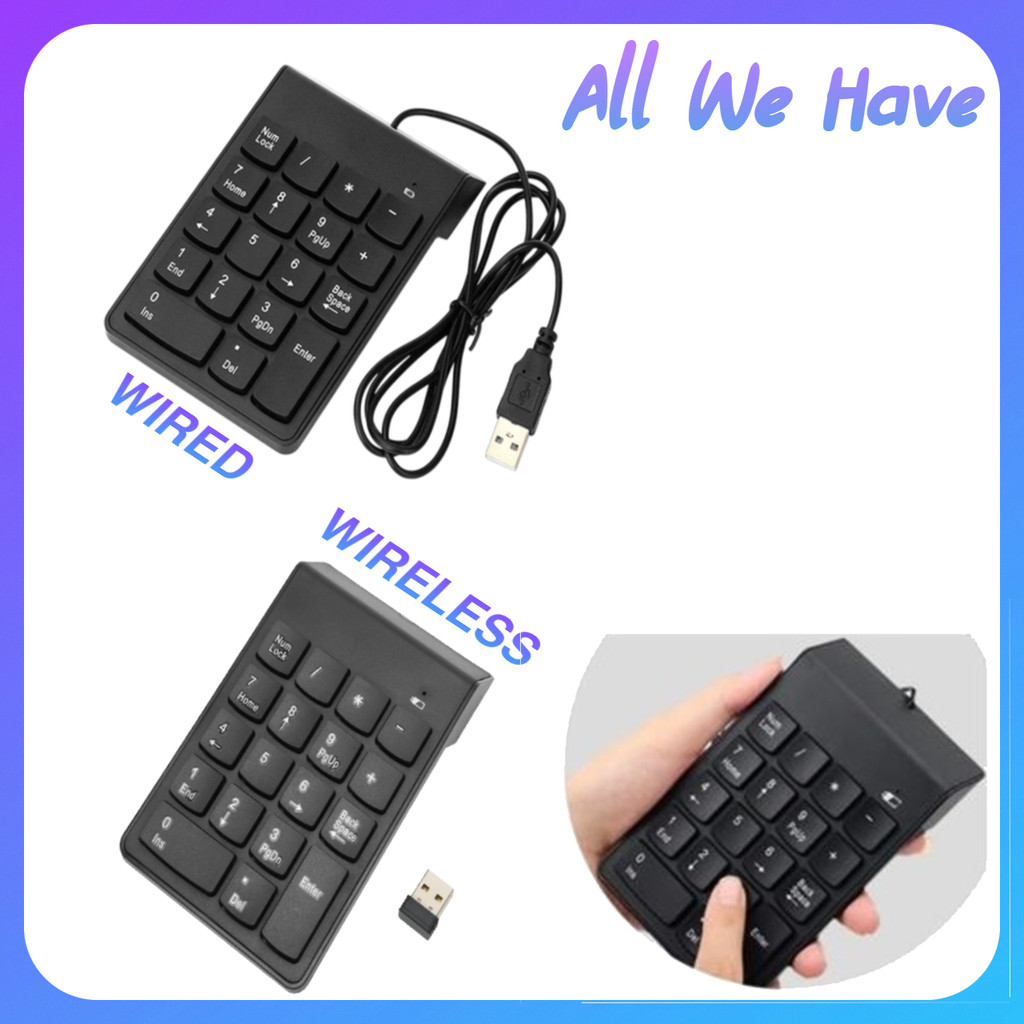 Nice Click Awh Ergonomic Nice To Press Usb Number Pad External Keypad