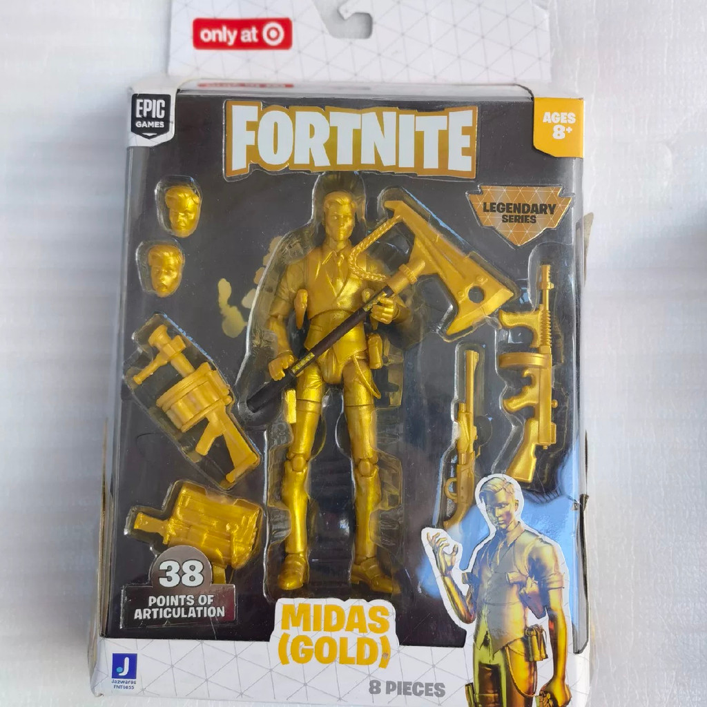 Fortnite Legendary Series Gold Version Midas 6 Inches | Shopee Malaysia