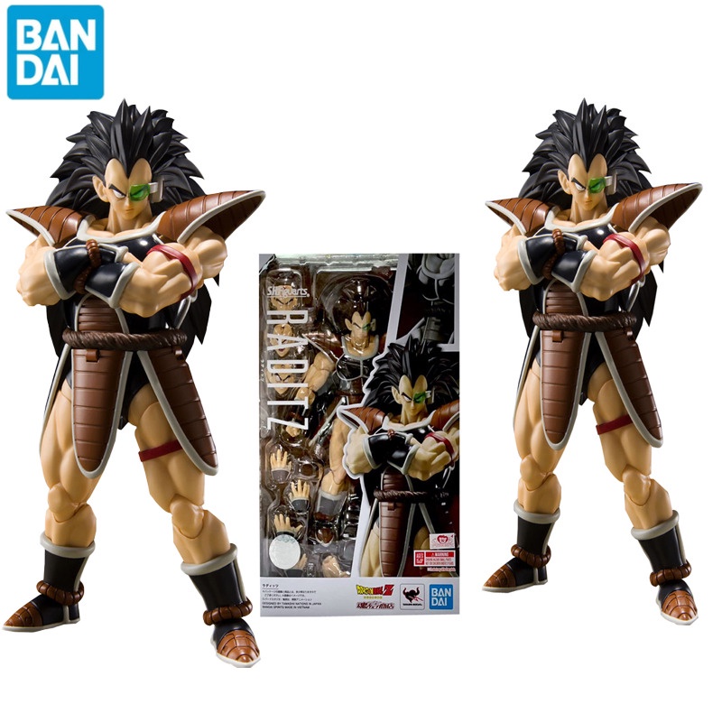 BANDAI Original Dragon Ball Z Raditz Super SHF Saiyan Toys - Collection ...