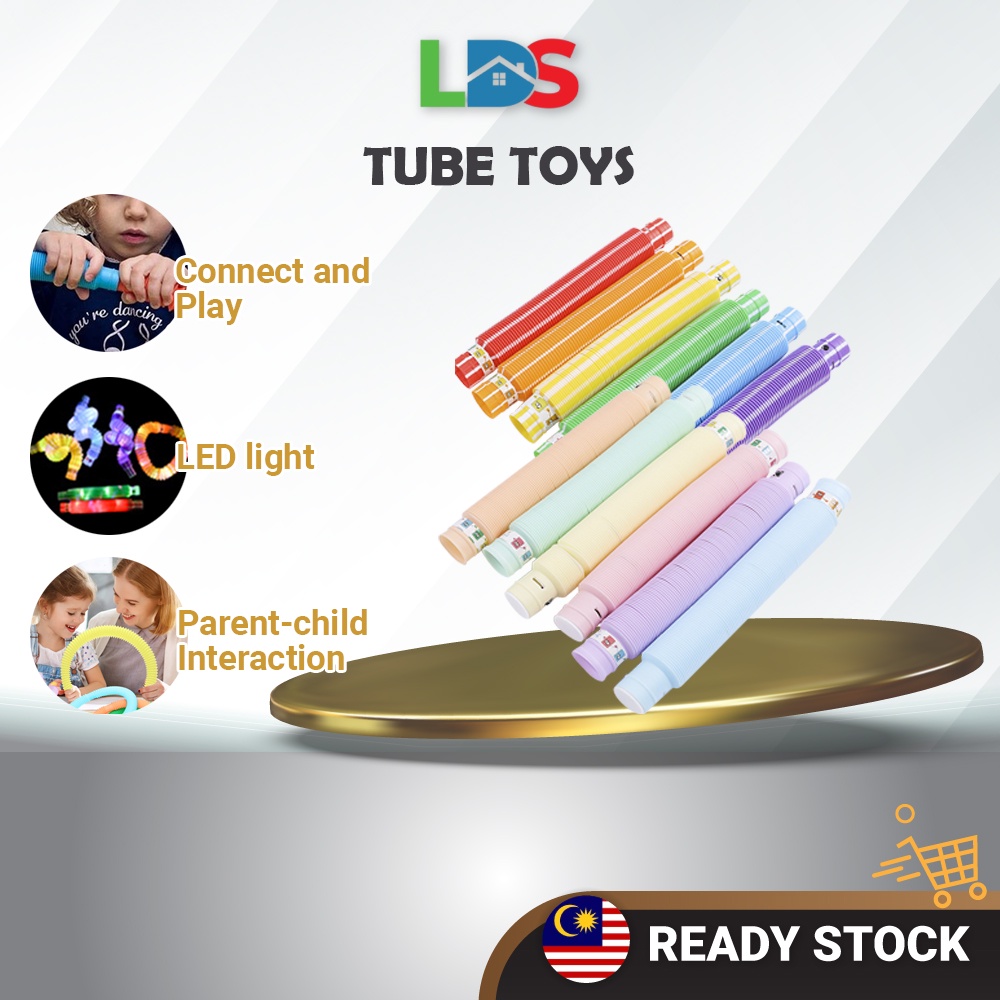 LDS Pop Tubes Sensory Toys for Autistic Children and Fidgets for Kids ...