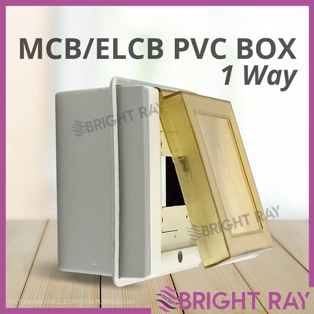 MCB/ELCB PVC BOX 1Way MCB Box Circuit Breaker Box Miniature Circuit ...