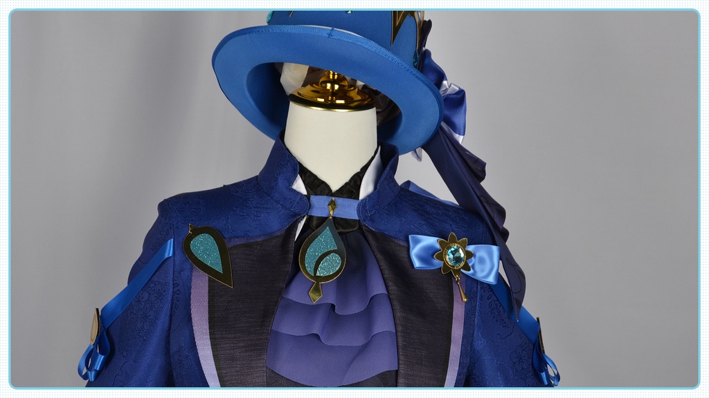 [Ready Stock] Genshin Impact cos clothing Focalors cosplay Furina ...