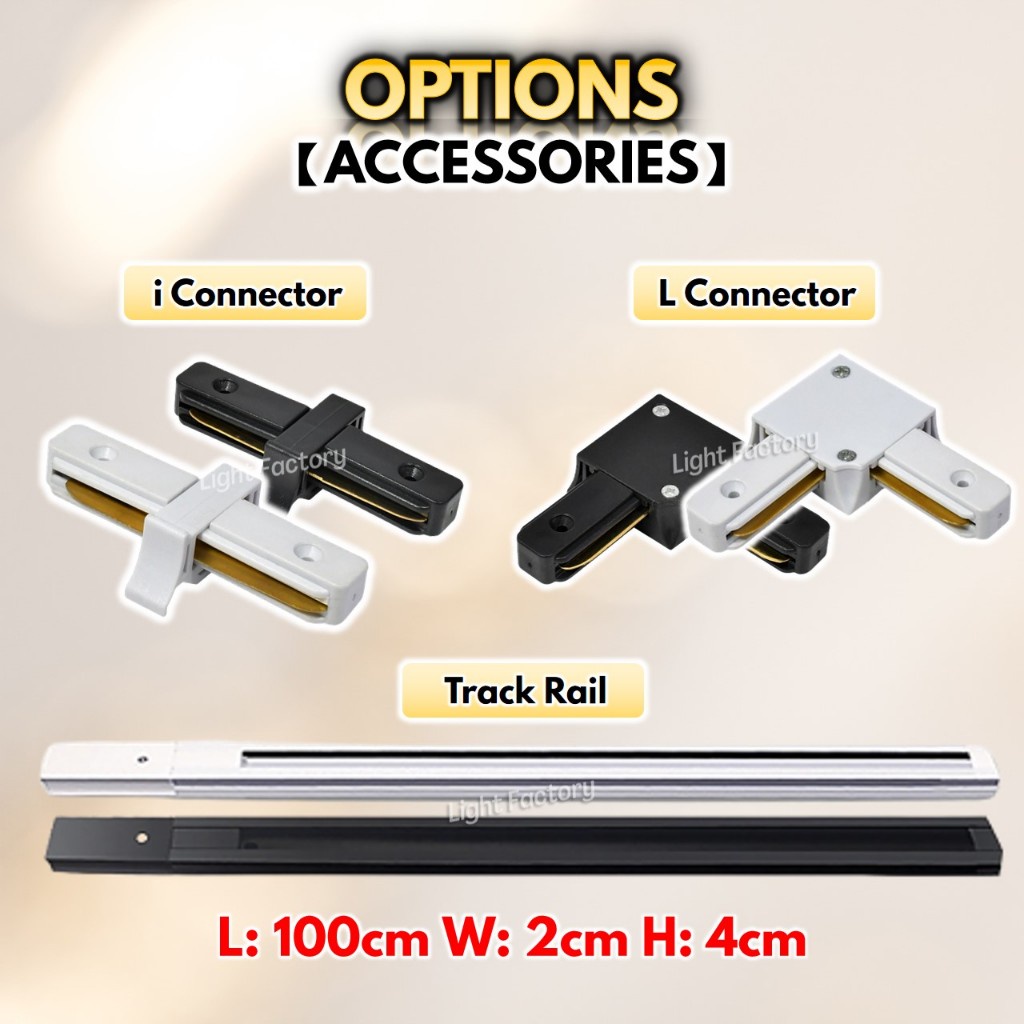 💥3 YEARS WARRANTY💥 Lampu Trek Light 7W 12W 20W 35W LED Track Light ...