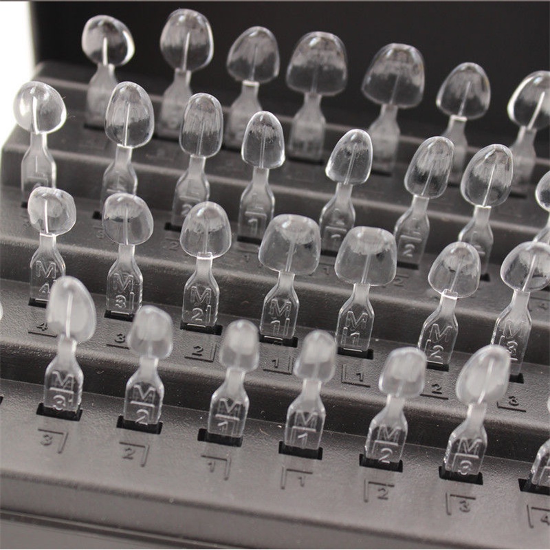 32Pcs Dental Mould For Composite Resin Veneers Light Cure Filling ...