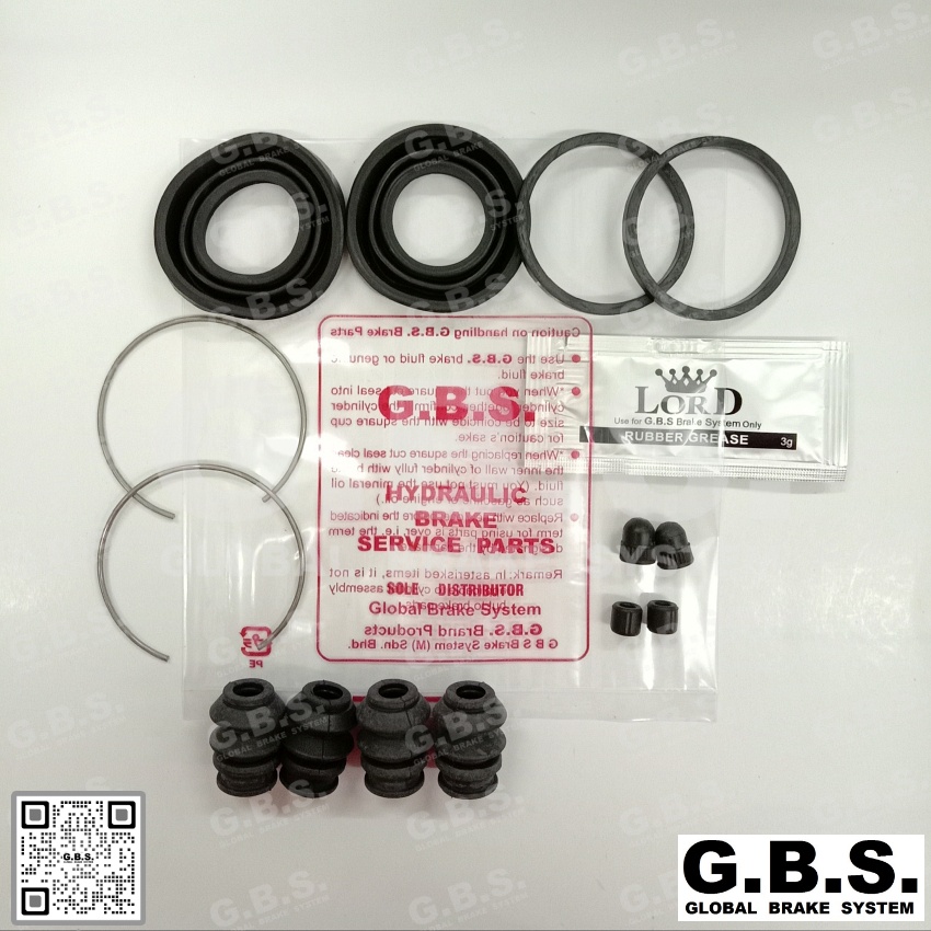 GBS Disc Brake Seal Kit For MITSUBISHI PAJERO V43 V6,GALANT VR4 (Rear ...