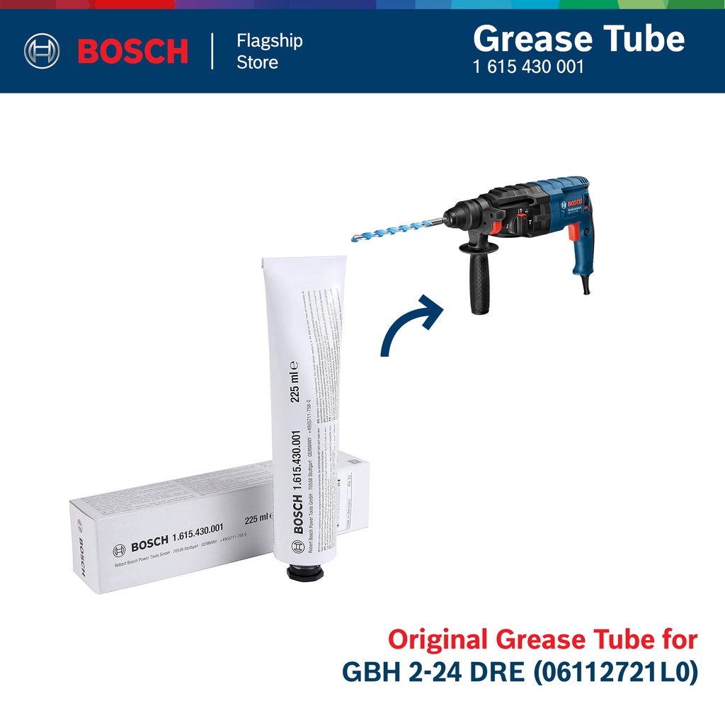 BOSCH Grease Tube for GBH 2-24 DRE Professional (HD) - 1615430001 (Qty ...