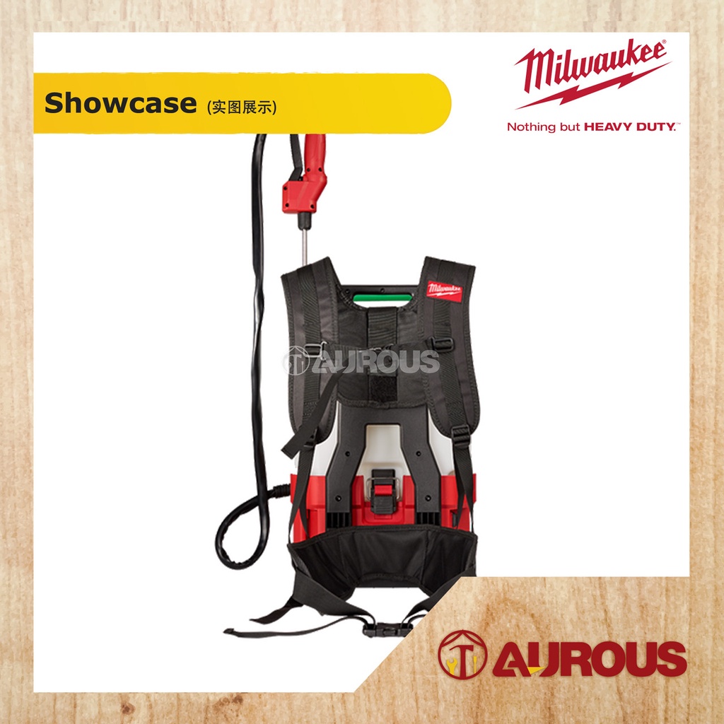 MILWAUKEE M18 SWITCH TANK 15 LITRE BACKPACK CHEMICAL SPRAYER WITH ...