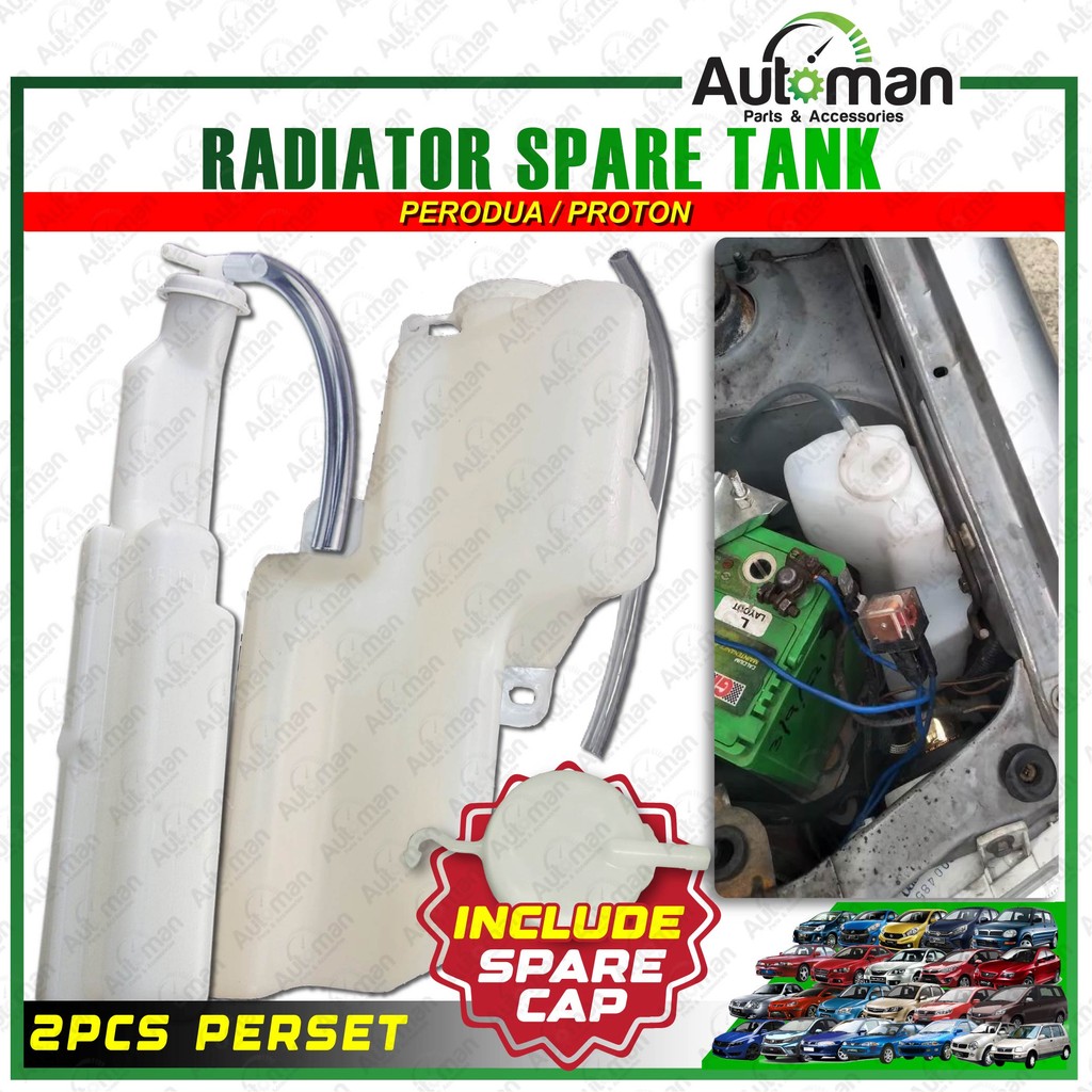 Radiator Water Spare Tank Second Perodua Myvi Axia Kancil Proton ...