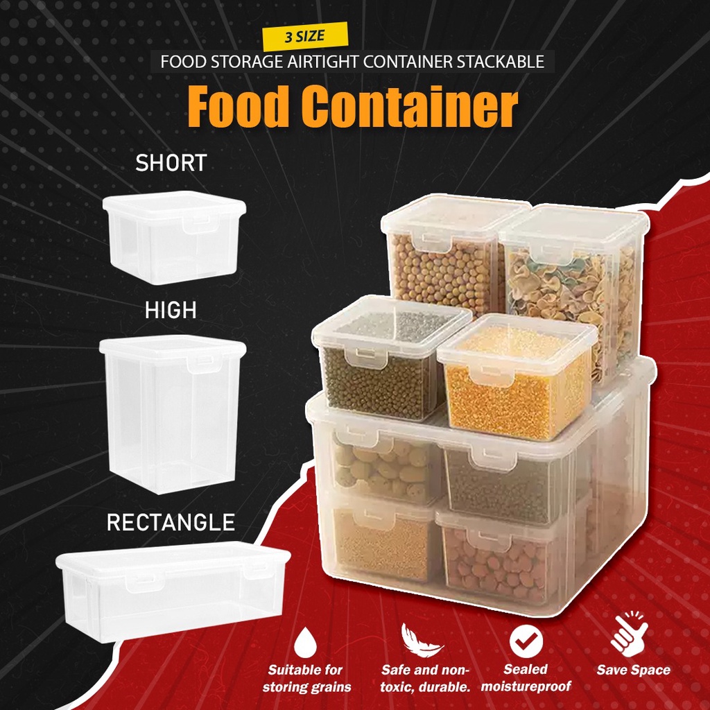 Flip Flap Transparent Plastic Spice Seasoning Sorting Case/ Kitchen ...