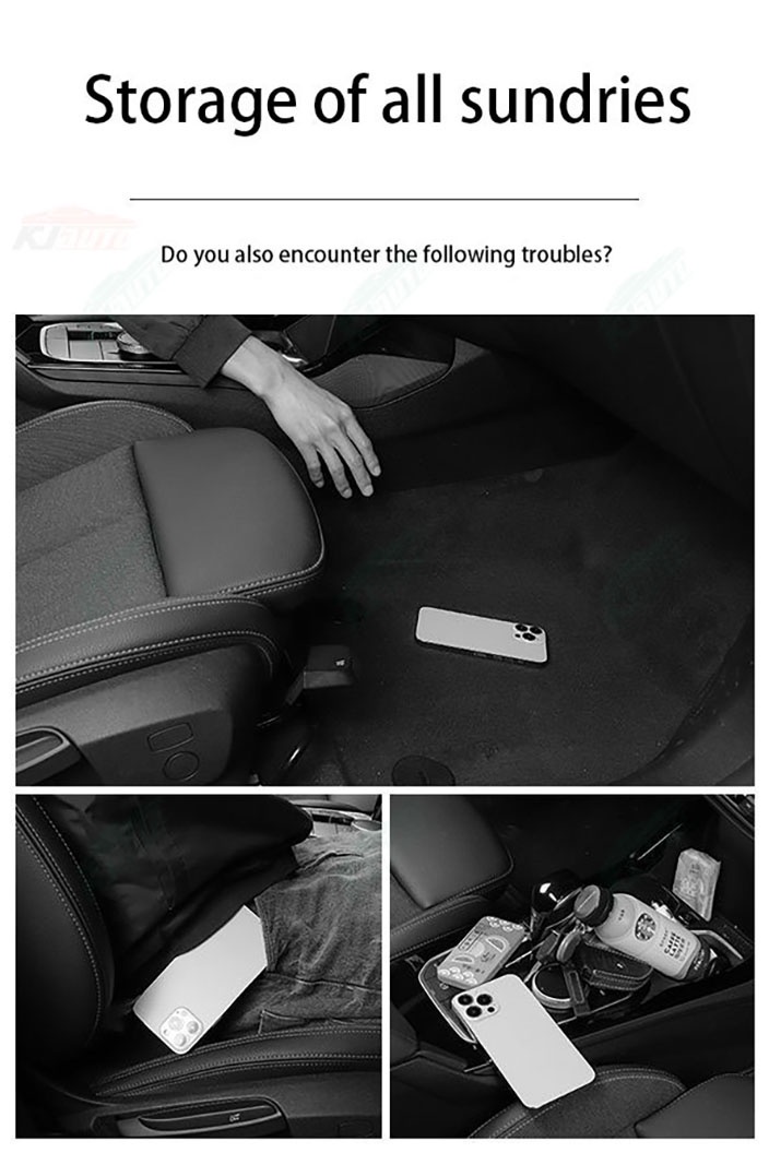Car Seat Crevice Storage Box Cup Holder For Mercedes Benz A B C E S ...