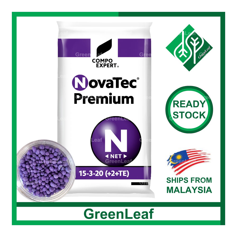 NovaTec Premium 15-3-20 +9S +TE 25KG Baja Bunga Buah Pokok Durian Tree ...