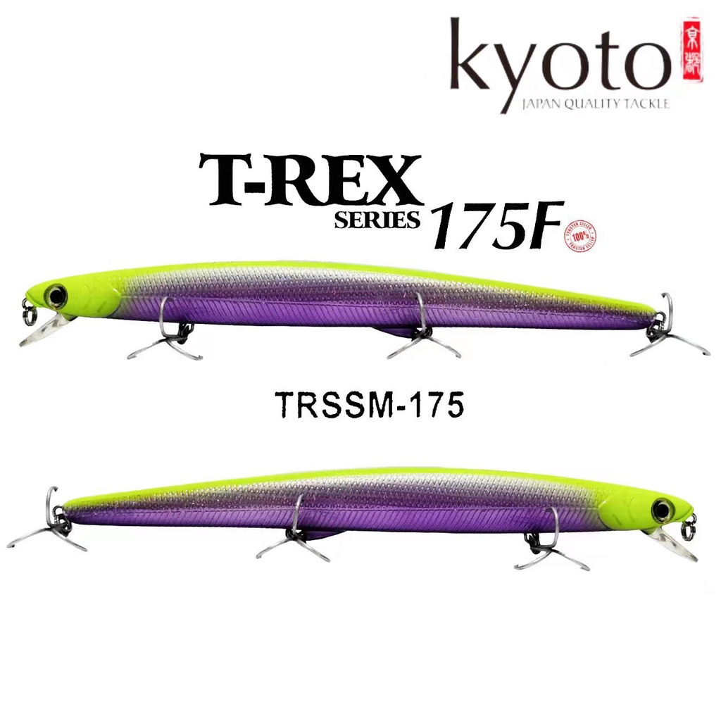KYOTO T-REX SERIES SUPER SLIDE MINNOW 175F FISHING LURE | Shopee Malaysia