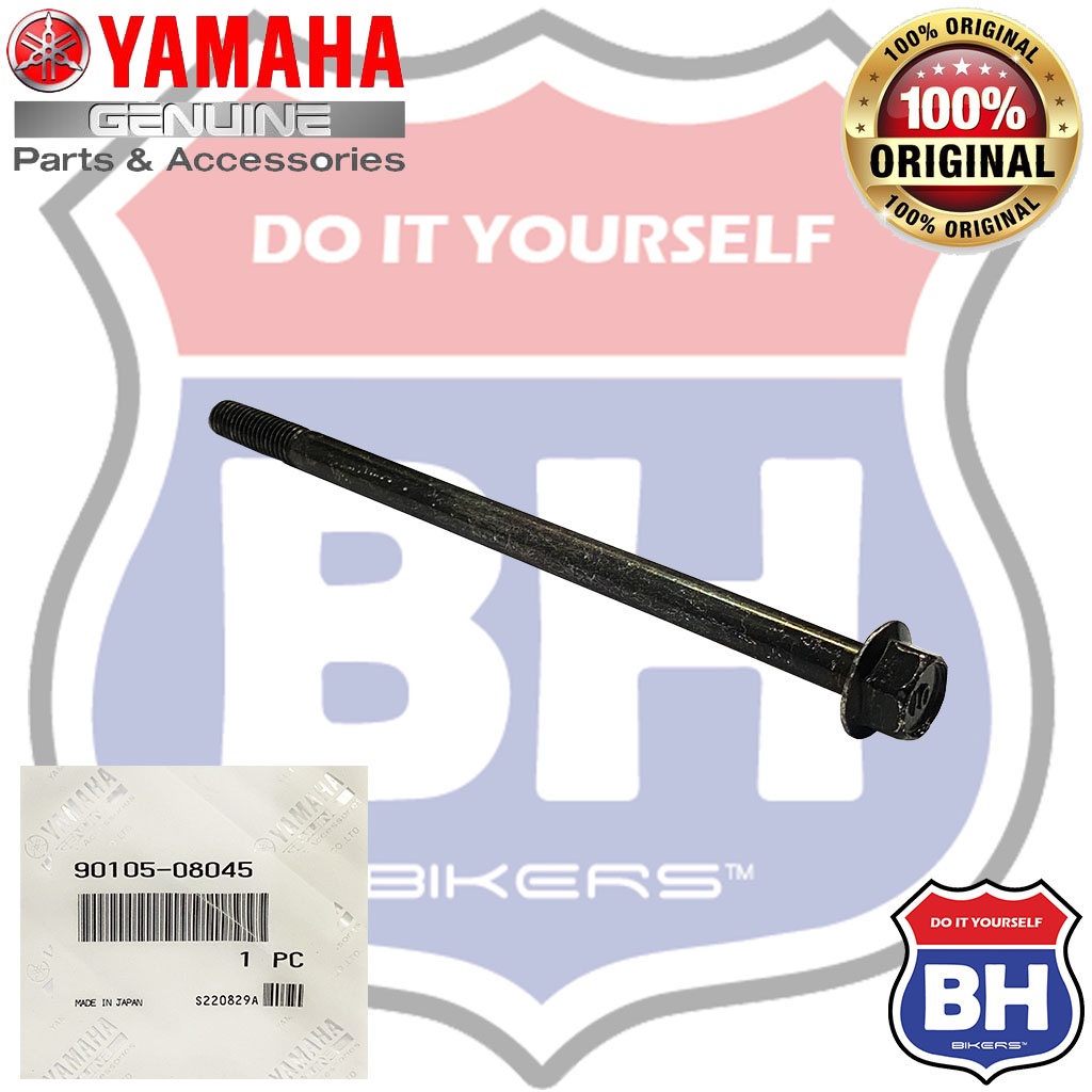 YAMAHA RXZ BOLT FLANGE ENGINE HOLDER (1502) ENGINE SHAFT LONG SKRU IKAT ...