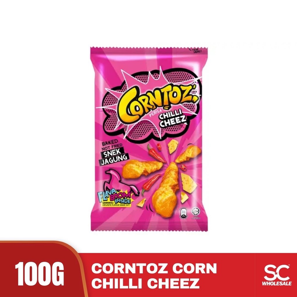 Corntoz Corn Snack Chilli Cheez 100g | Shopee Malaysia