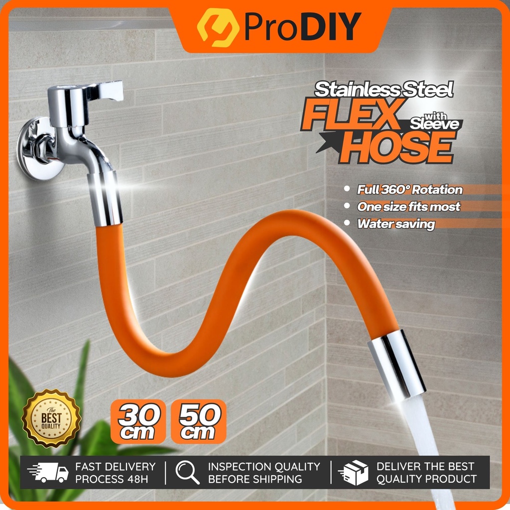 Flexible Faucet Extender Tube Extension Hose 360 Silicone Bathroom ...