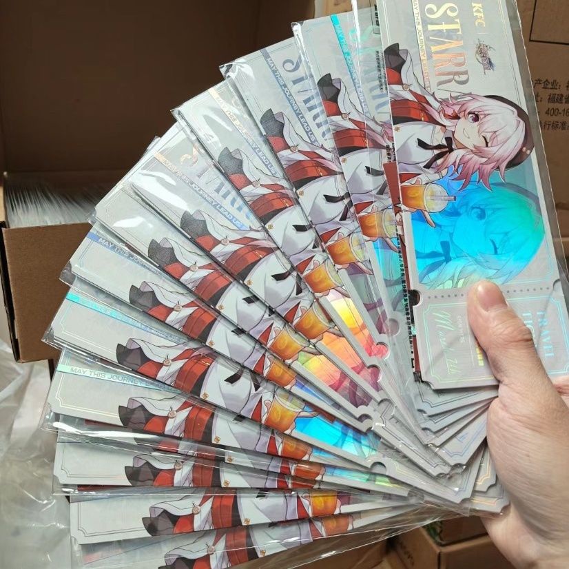 【Official products】Honkai Star Rail KFC Collaboration standee Laser ...