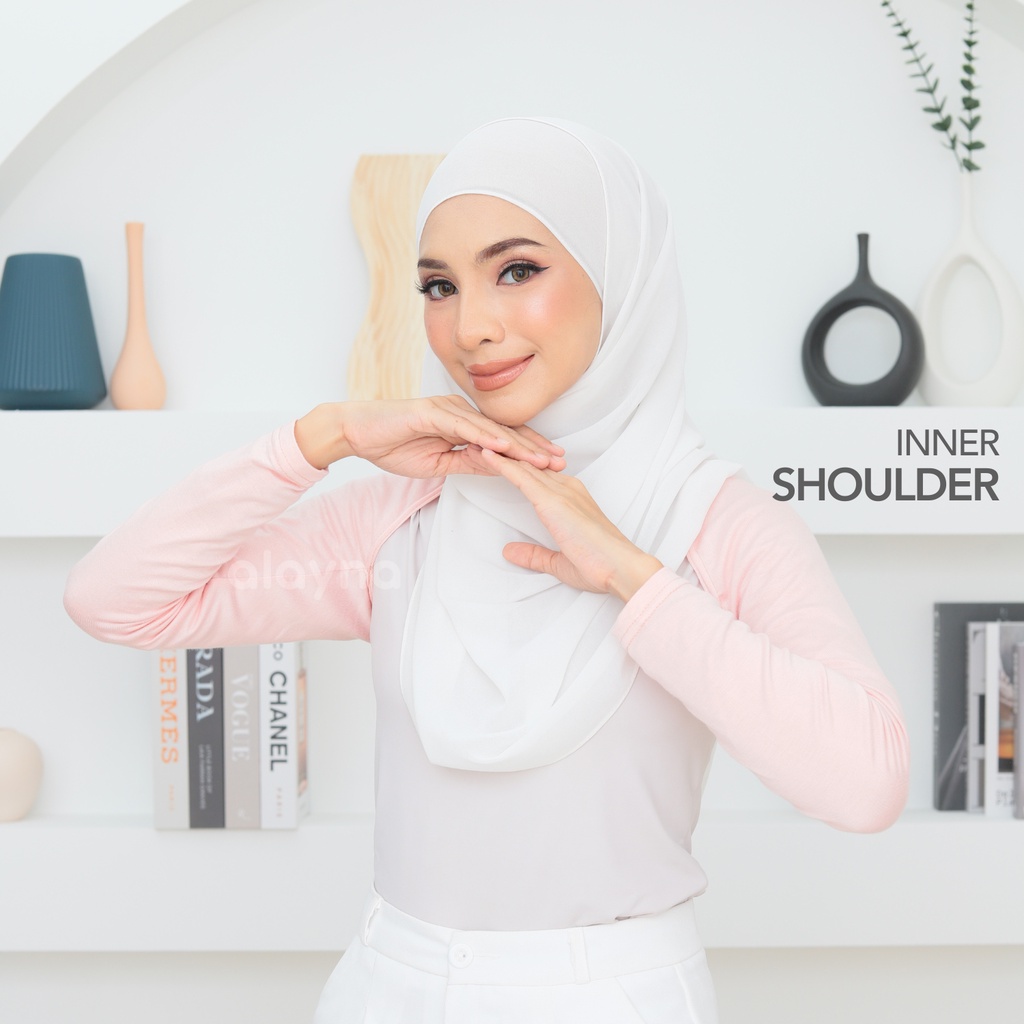 ALAYNA Inner Shoulder | Inner Bahu Handsock Muslimah Cotton Jersey Hand ...
