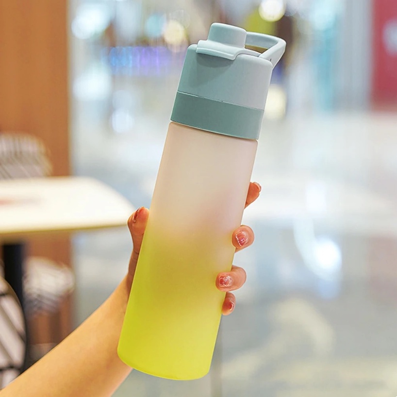 650ML Botol Air Spray Large-capacity Gradient Water Cup High-value Dual ...