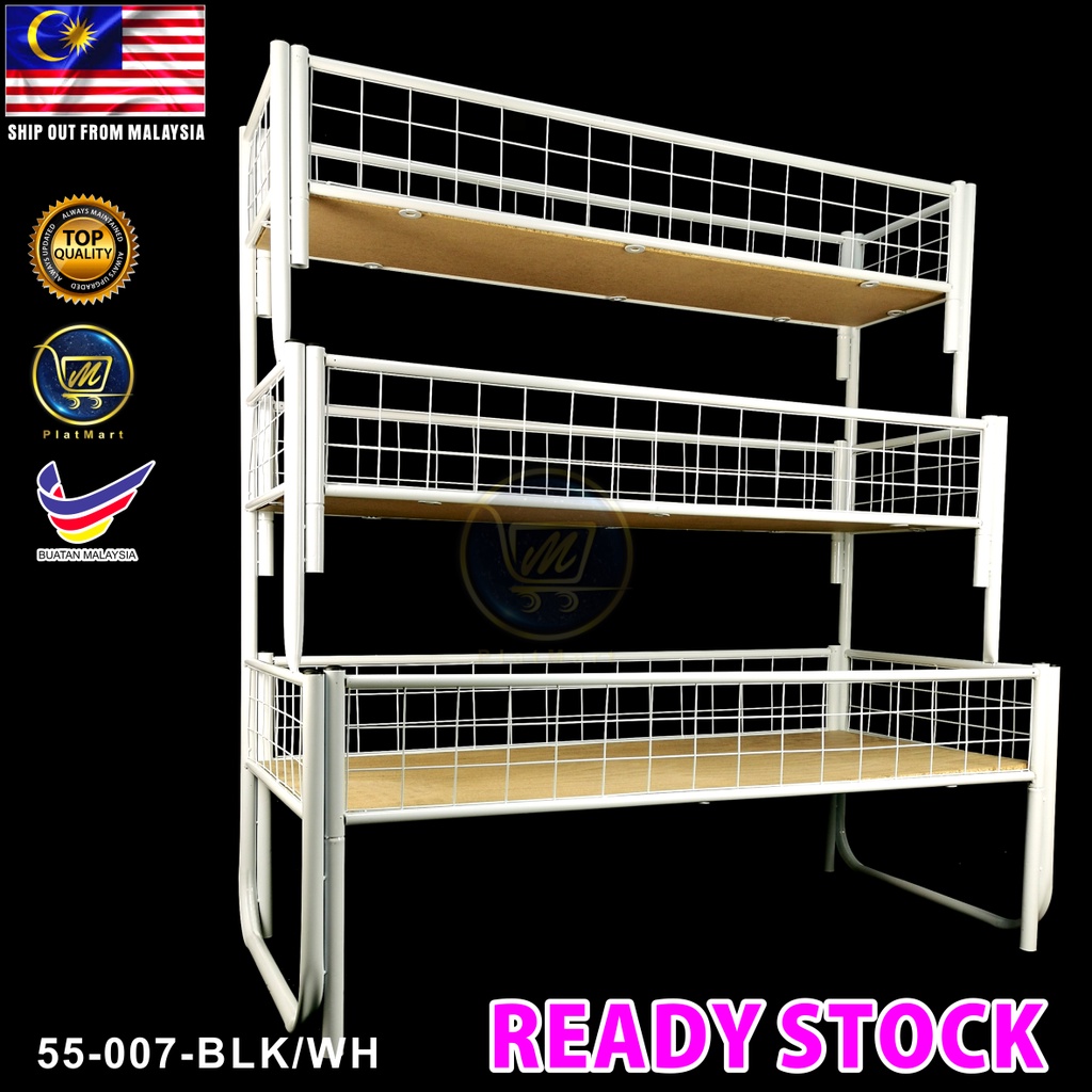 PlatMart - [READY STOCK] 2.5 Layer Black & White Offer Bin / Offer Bin ...