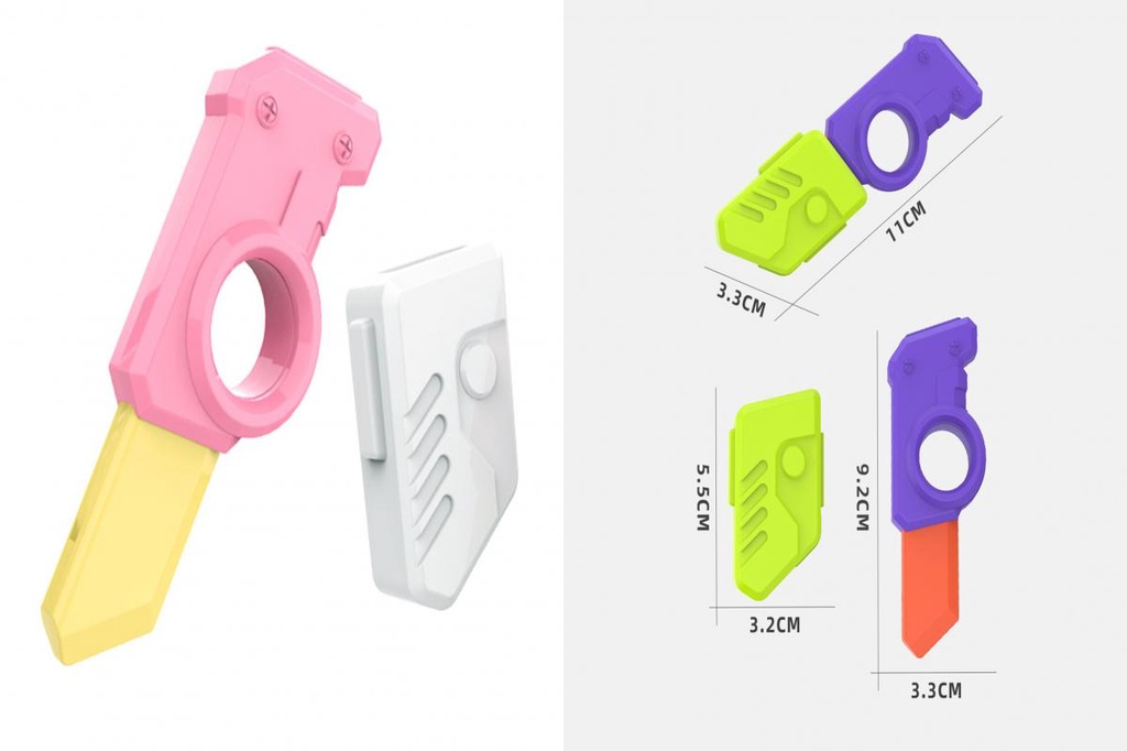 CHEER Station Fidget Toy Fingertip Fidget Toy 3d Gravity Carrot Cutter ...