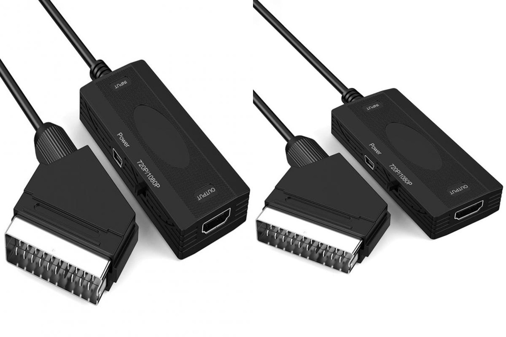[calcutta] Mini Adapter Cable for Home Theater SCART to HDMI-compatible ...