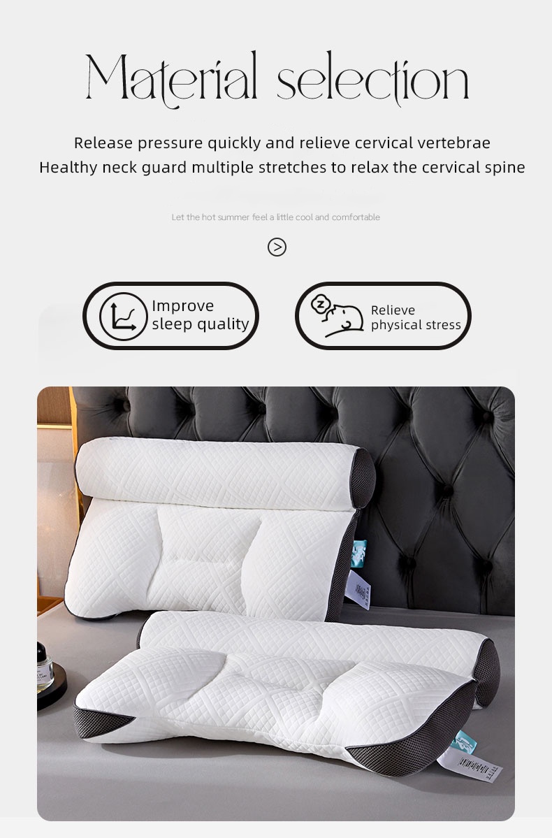 🇲🇾READY STOCK🇲🇾👩‍⚕️👩‍⚕️ Comfortable Goose Down Pillow For Sleep ...