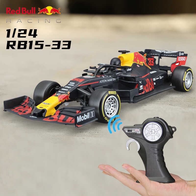 MAISTO RC Car Toy 1/24 Red Bull Racing F1 Team Formula Car Model Remote Control Toy Max Ver ...