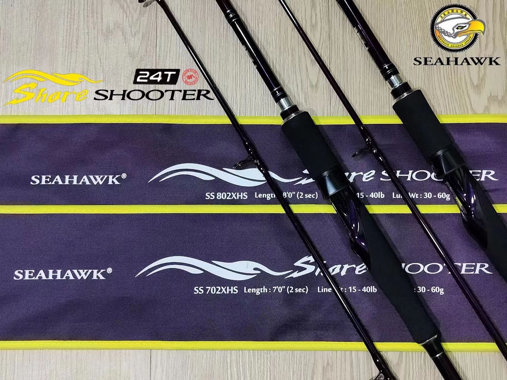 SEAHAWK SHORE SHOOTER SPINNING FISHING ROD | Shopee Malaysia