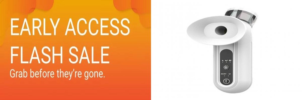 Eye Rejuvenation Device Portable Eye Massager Portable Heated Nano Eye ...