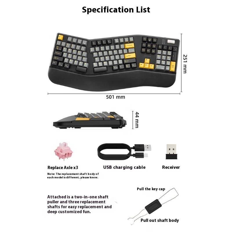 SANWA SUPPLY Ergonomic Mechanical Keyboard Wireless Bluetooth Wired the ...