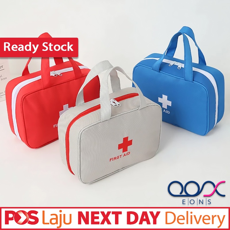 HIGH RECOGNITION 💖 Portable First Aid Kit Storage Bag Medical Supplies ...