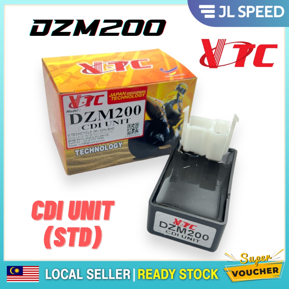 DEMAK DZM200 / DZM 200 CDI UNIT STANDARD STD V-TECH CYCLE VTC | Shopee ...