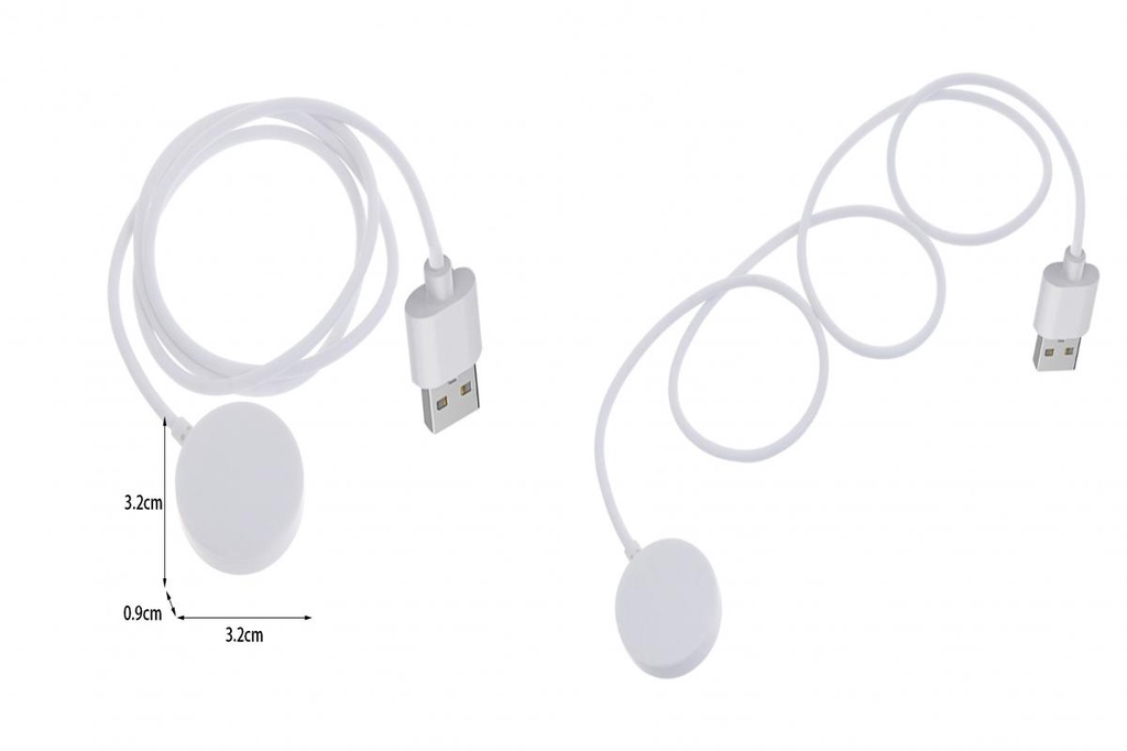 5V/1A Watch Charging Dock Convenient Operation Charging Cable Cradle ...