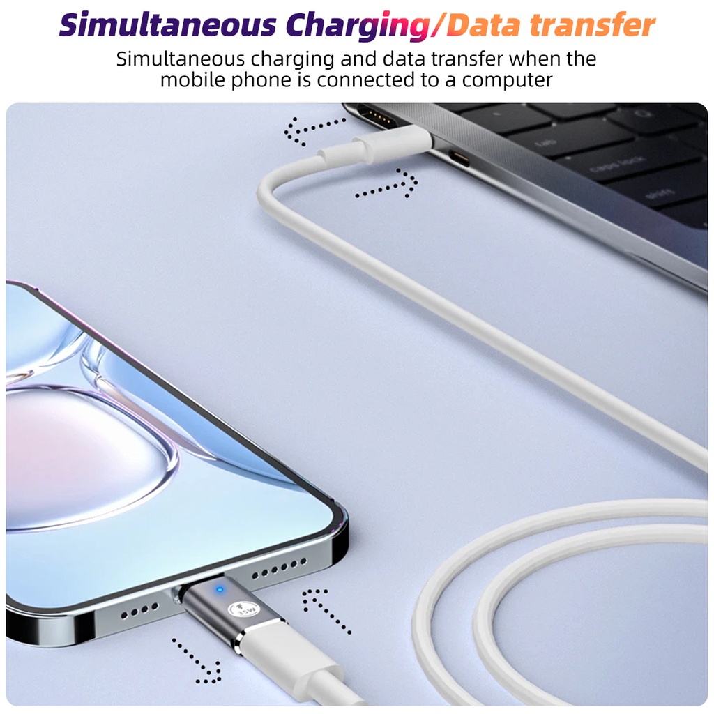 HdoorLink Type C to IOS Adapter Converter Light/ing Female To Type-C ...