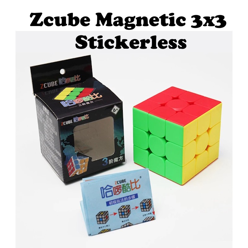 Zcube Magnetic 3x3x3 Magic Cube 3x3 Puzzle Cube | Shopee Malaysia