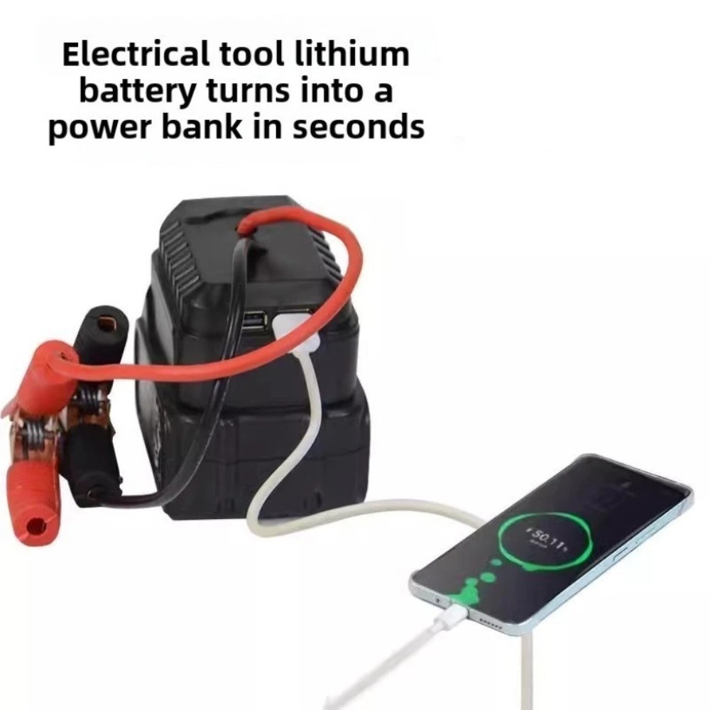 Car Jump Starter Lithium Battery Converter Emergency Start Power Supply ...