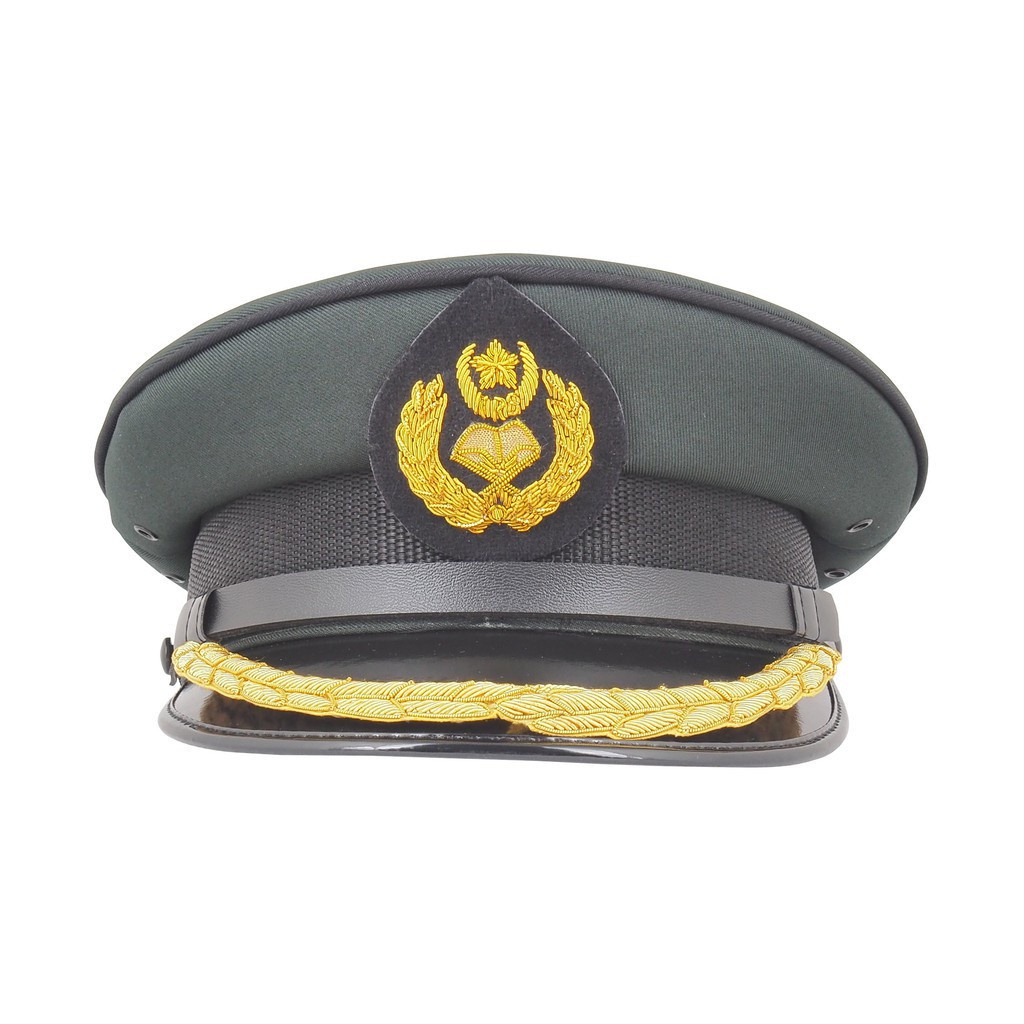 Outpost Peak Cap/Topi Pegawai Satu Lapis Bunga Padi Kadet Remaja ...