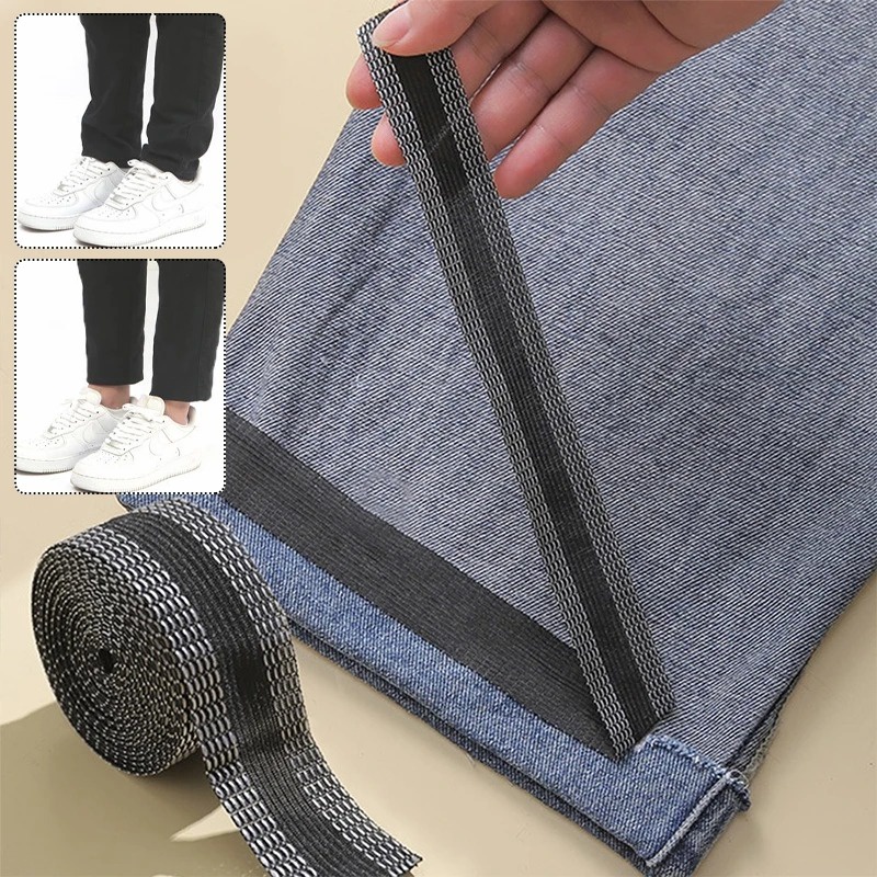 1-5M Self-Adhesive Pant Paste Tape /Pants Edge Shorten Repair Iron-On ...