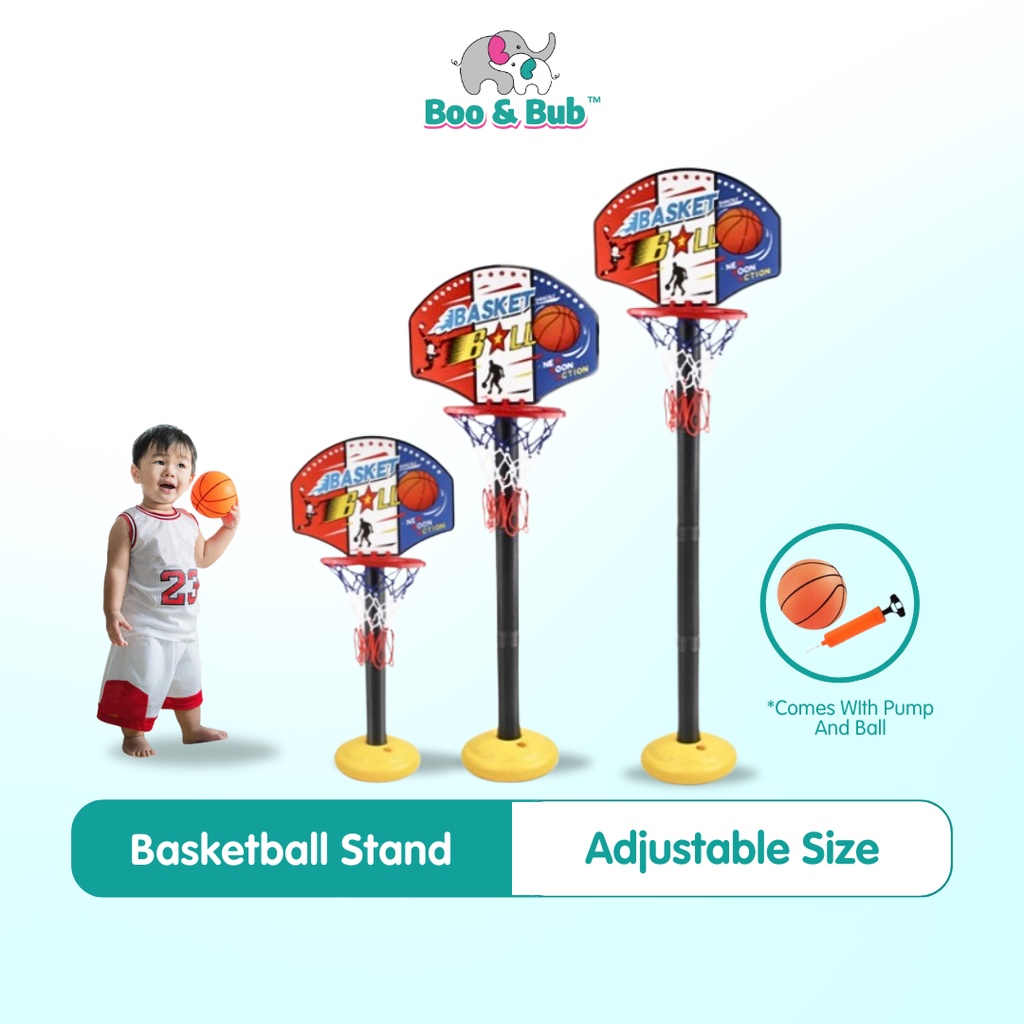 Adjustable Kid Basketball Stand | Mini Indoor Hoot Shoot For Children ...