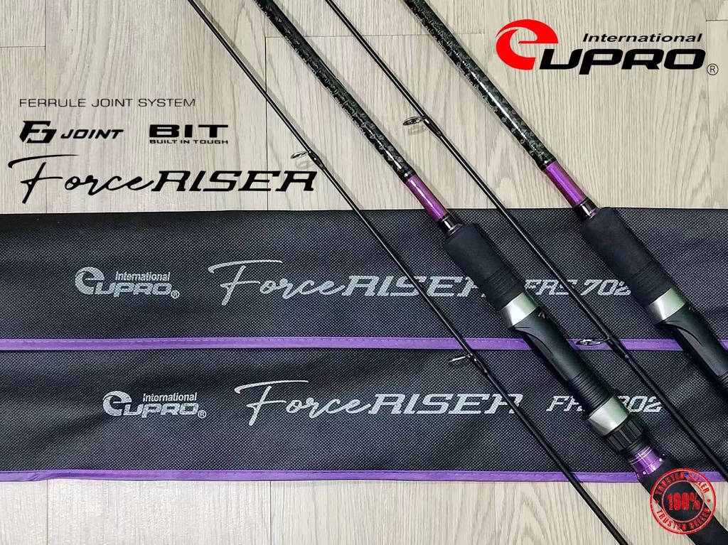 EUPRO FORCE RISER SPINNING FISHING ROD | Shopee Malaysia