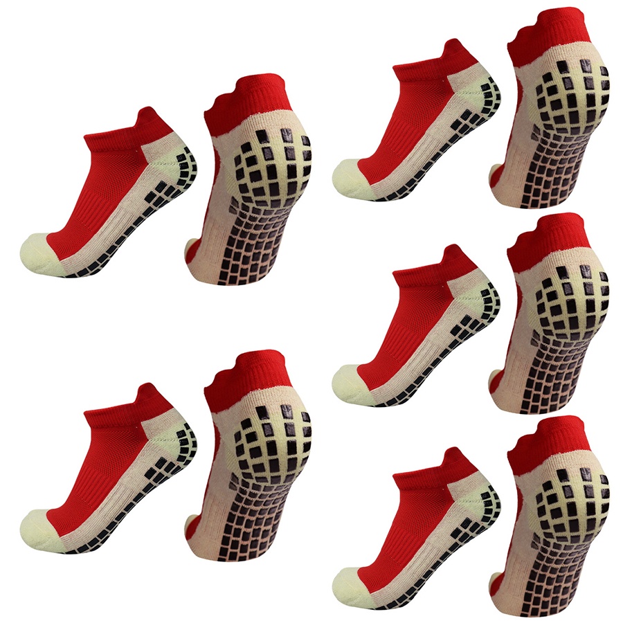 5 Pairs New Style Short Men Women Sports Socks Anti-slip Friction ...