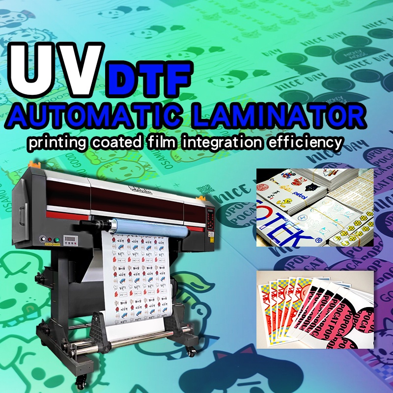 UV DTF Custom Printing Self Trendy Retro Laptop Skateboard Sticker PVC ...