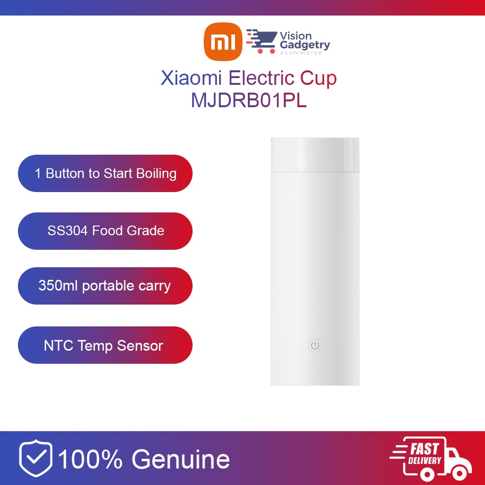 Xiaomi Mijia Electric Cup 2 Travel Thermos Thermal Vacuum Flask 350ml Stainless Steel 304 316 ...
