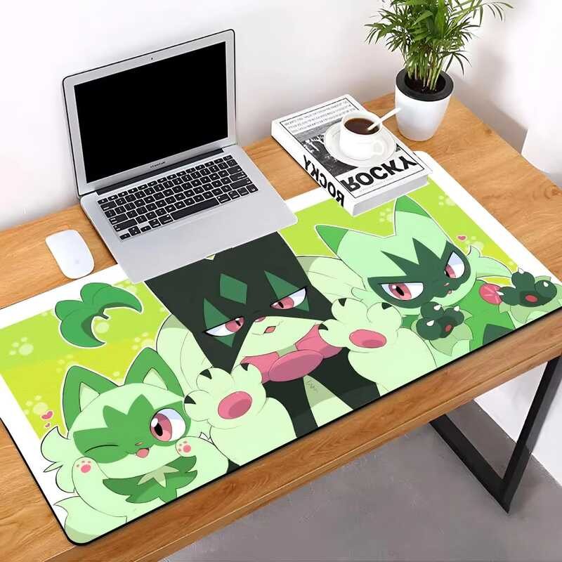 Meowscarada MINISO Mouse Pad Mouse Mat Desk Mat With Pad Gaming ...